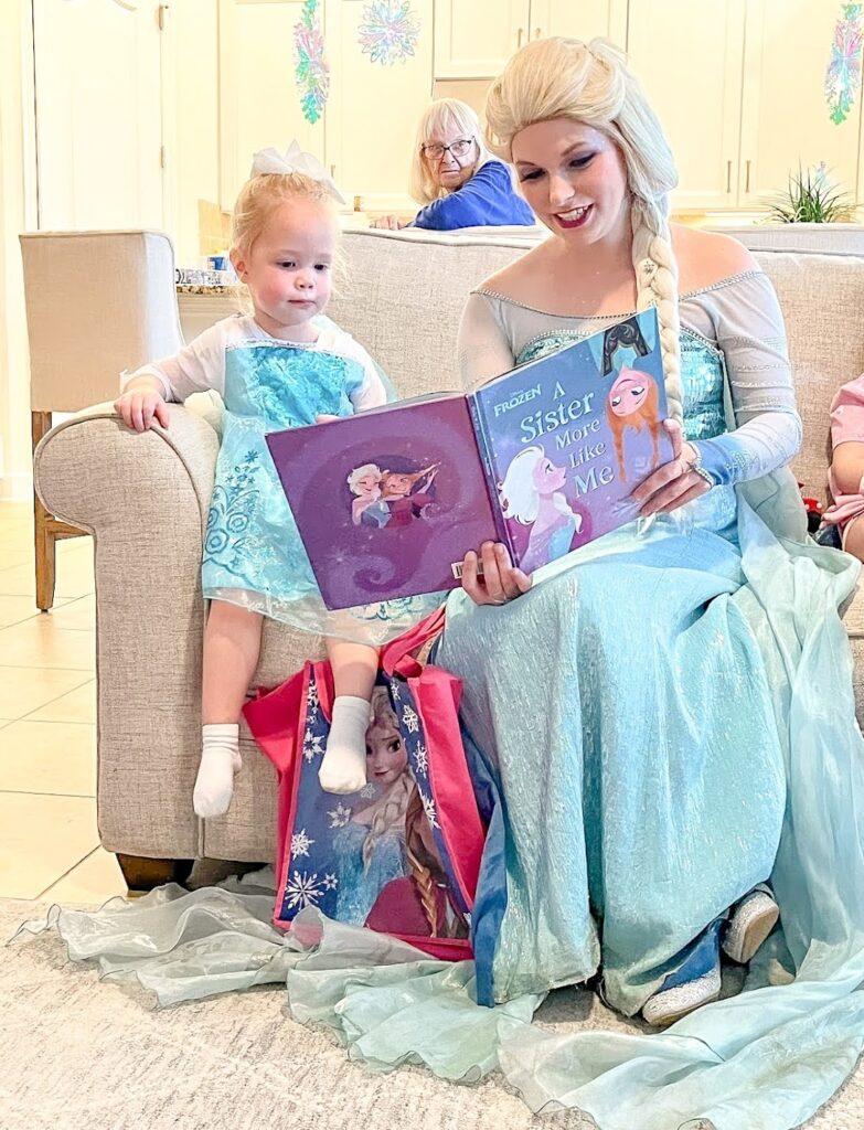 Elsa Frozen Party Character in Cincinnati