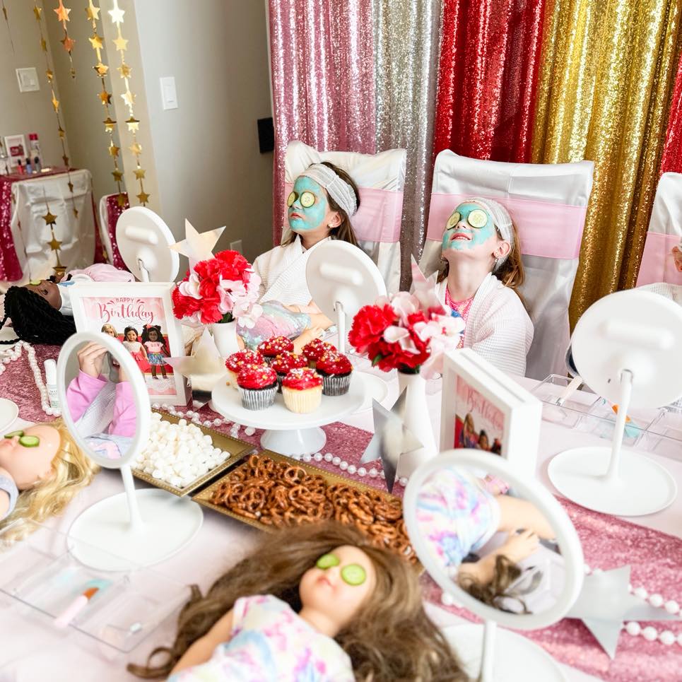 Spa Party for Kids - Kids Spa Parties & Princess Party Characters in Cincinnati | Girly-Girl Parteas