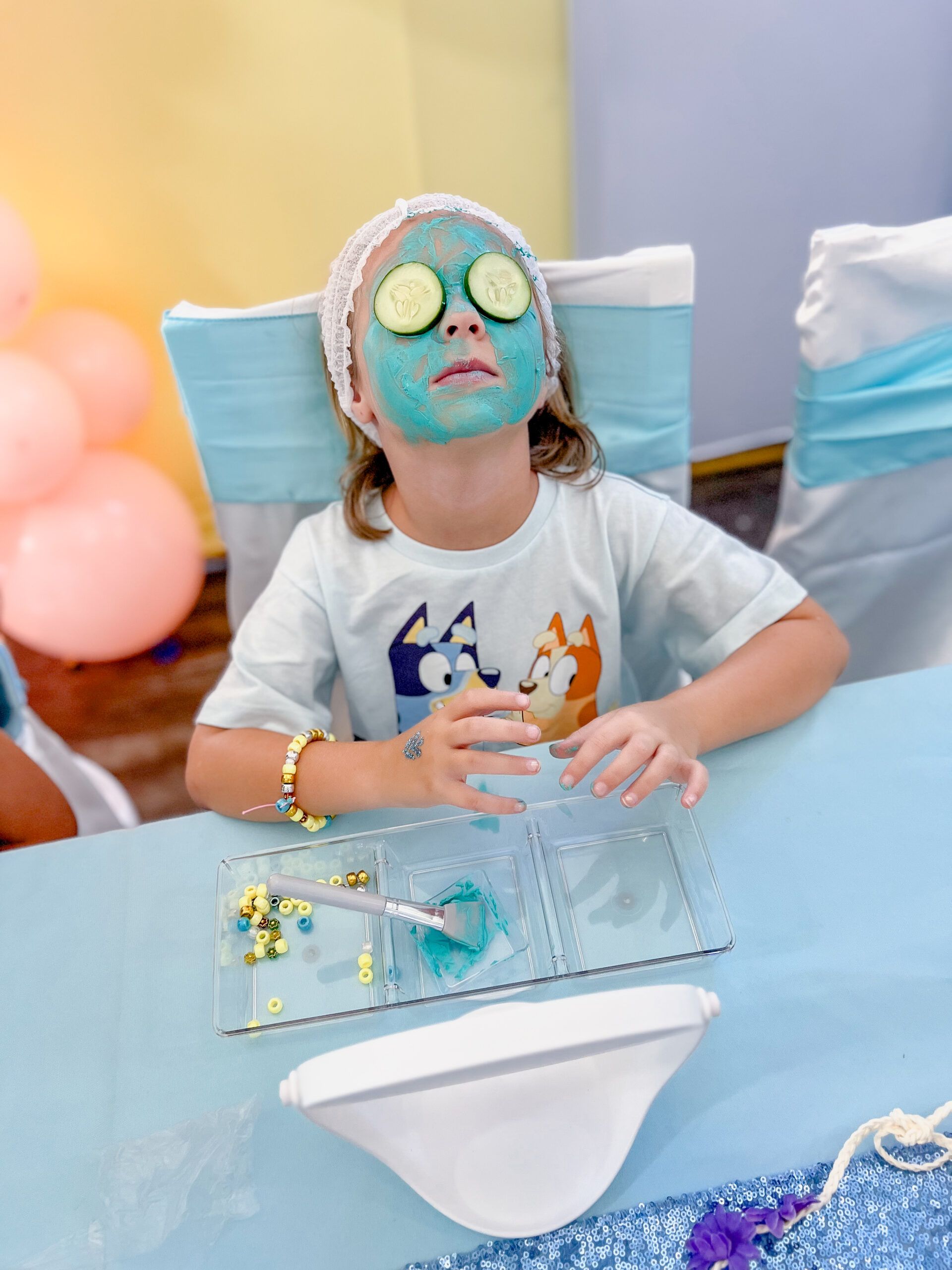 Bluey Spa Party - Girly-Girl Parteas | Princess Parties, Character ...